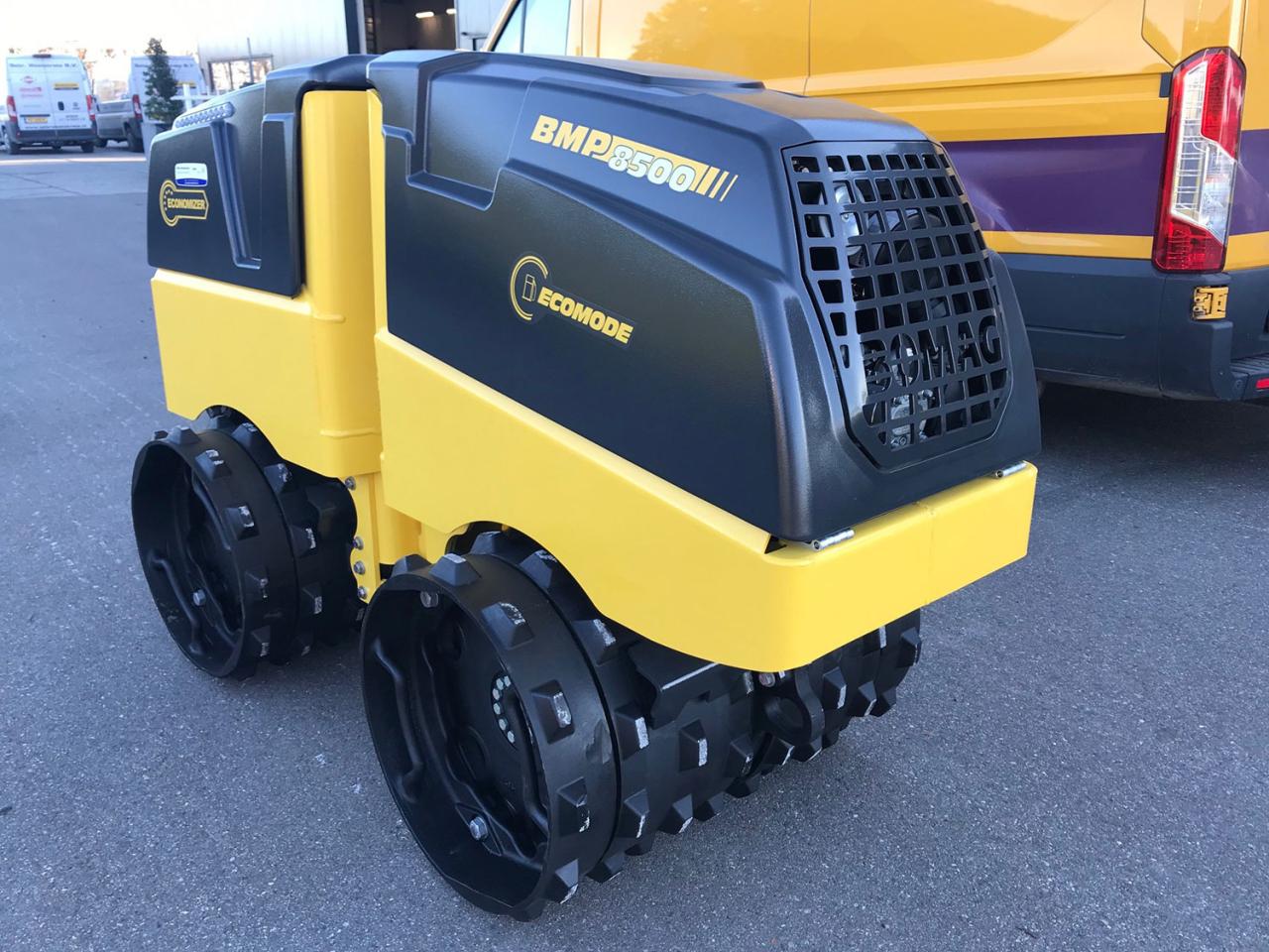 Nieuwe Bomag BMP 8500 voor H4A