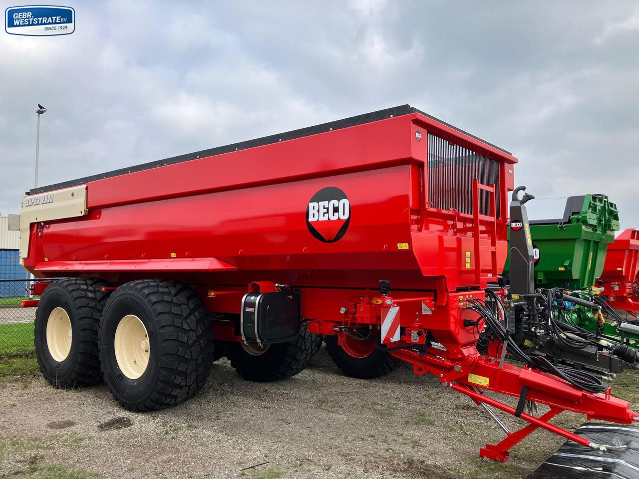 Beco Super 2000 kipwagen - 2026